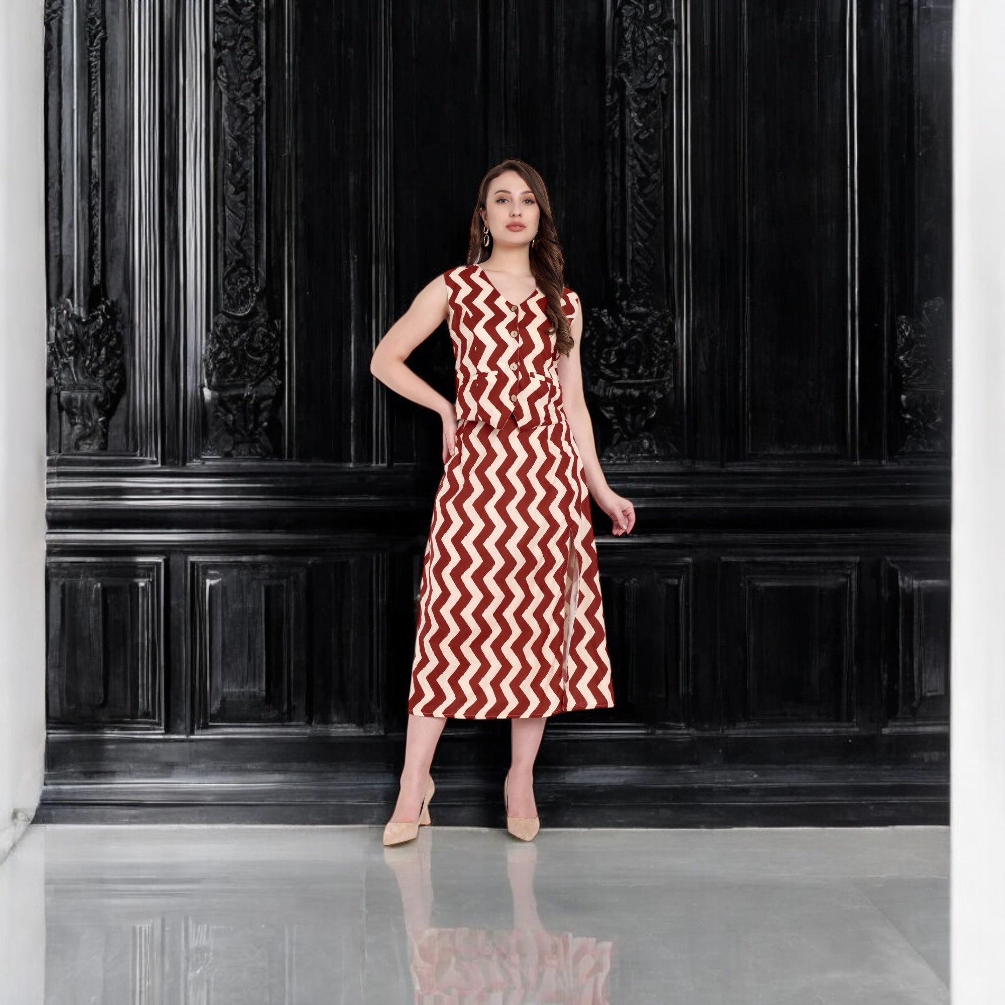 'Fearless Femme' Cotton Co-ord Set – banjaratrail