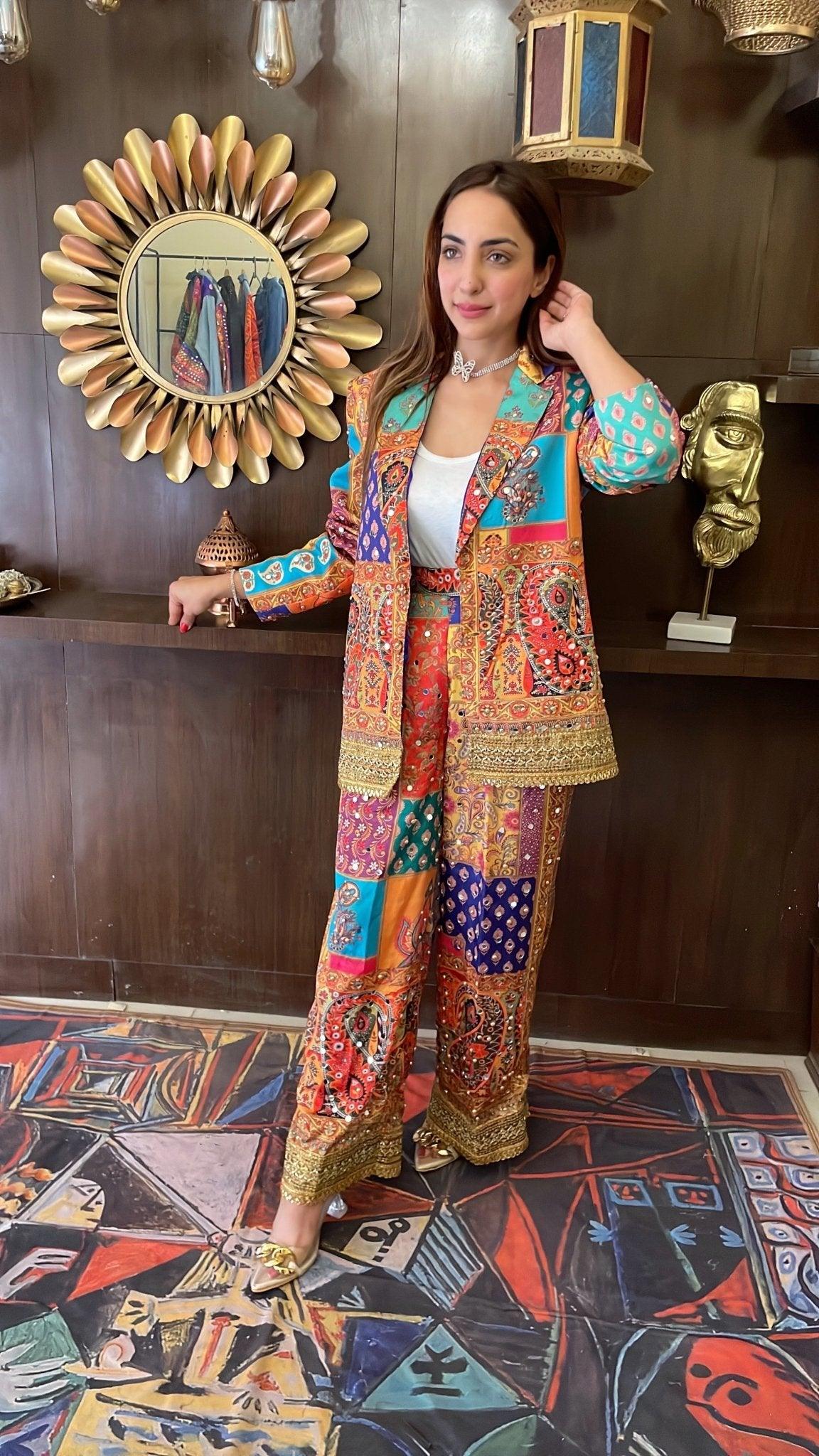 Mirror Print Co-ord Set – banjaratrail