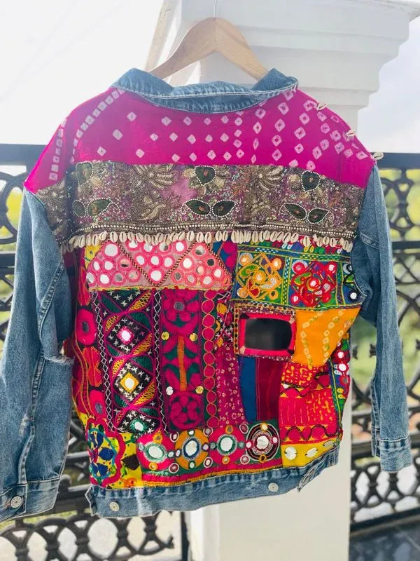 Statement patchwork jacket – banjaratrail